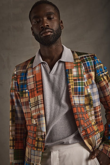 Genovese Cotton Patchwork Jacket | Men's Custom Jacket | InStitchu