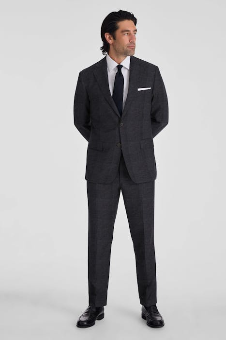 InStitchu Backer Charcoal Wool Suit - Men's Custom Suit | InStitchu