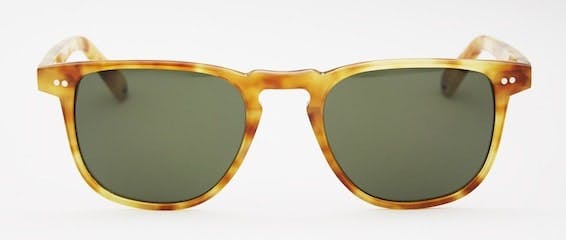 Pacifico Optical Blair Blonde Havana with Green Lens | Men's Custom ...